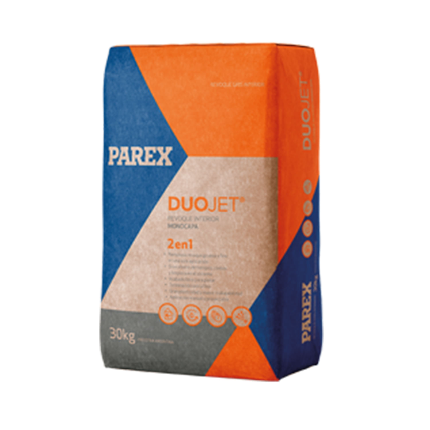 Revoque parex duo 2 en 1 x 30kg_COD:P04KLA